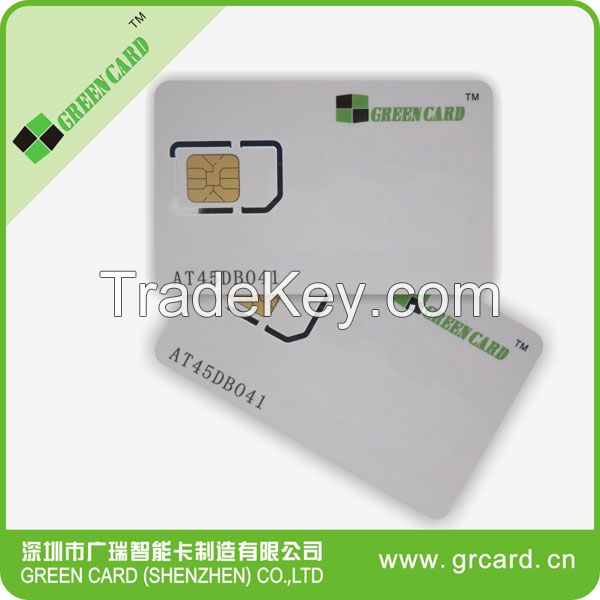USIM mobile phone sim card 128k sim card 6pin blank lte sim card 4g lte ...