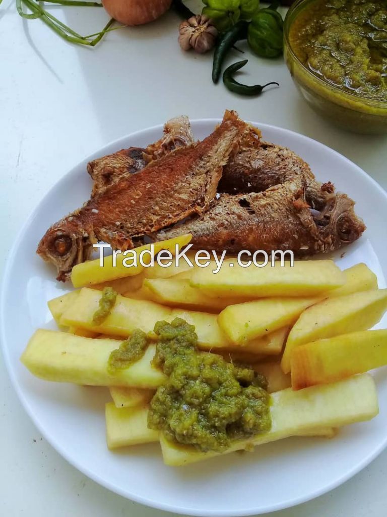 Tropical Yam from Africa By Ceram Bricks and Art,