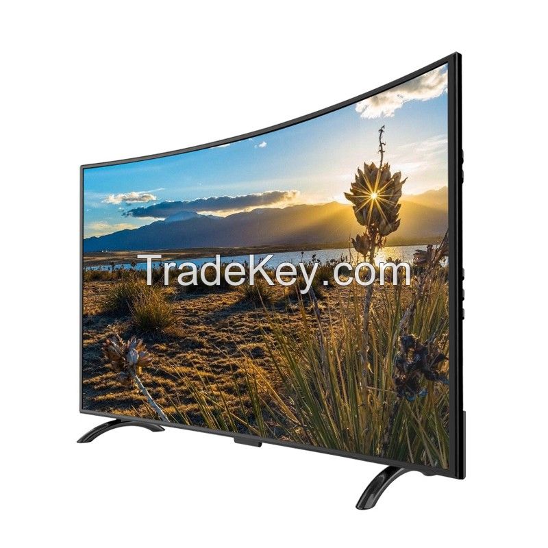 75 inch curved led tv smart curved tv main board lcd tv By Deltal ...