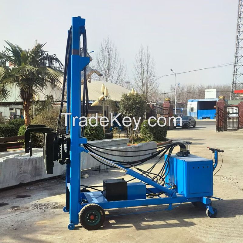 Electric hydraulic Wall panel Installation robot for installing AAC|ALC ...