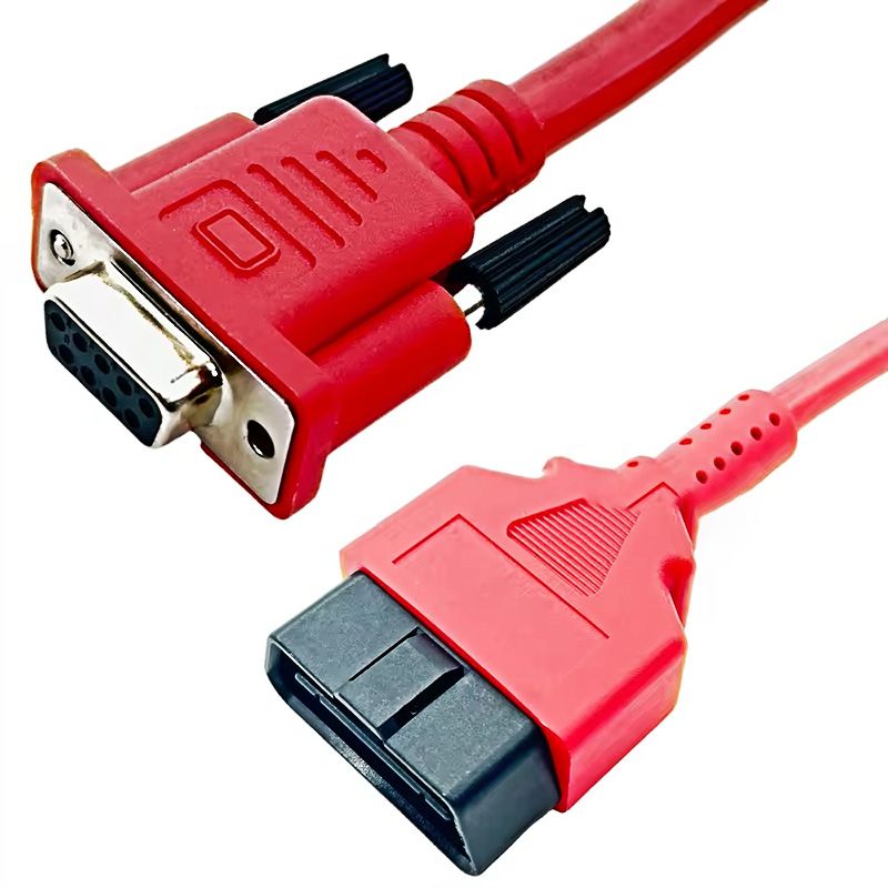 Customized Cable Car Diagnostic OBD2 16-pin Male to DB9-pin Female ...