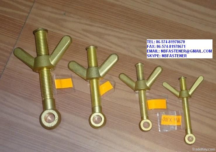 Brass dog bolt By NINGBO FASTENER CO., LTD,