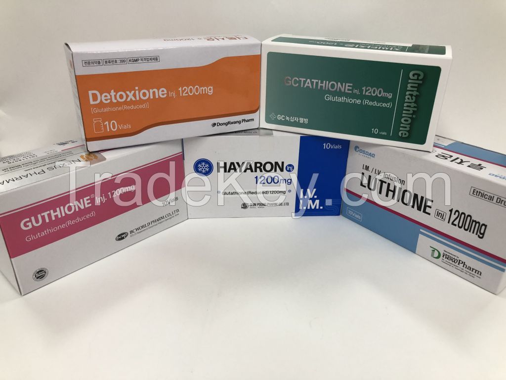 Gluta-1 Injection (Glutathione 600mg) By Nexus Pharma Co., Ltd, South Korea