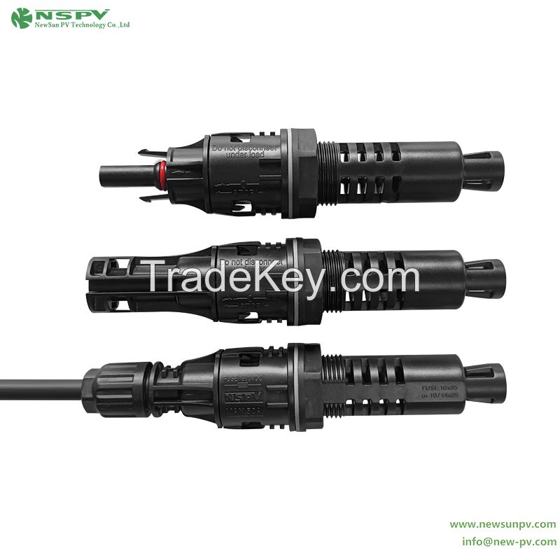 PV Panel Inline Fuse Connector 1500V 50A For Solar System Array ...